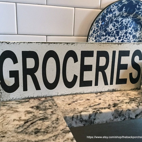 Grocery Sign - Etsy
