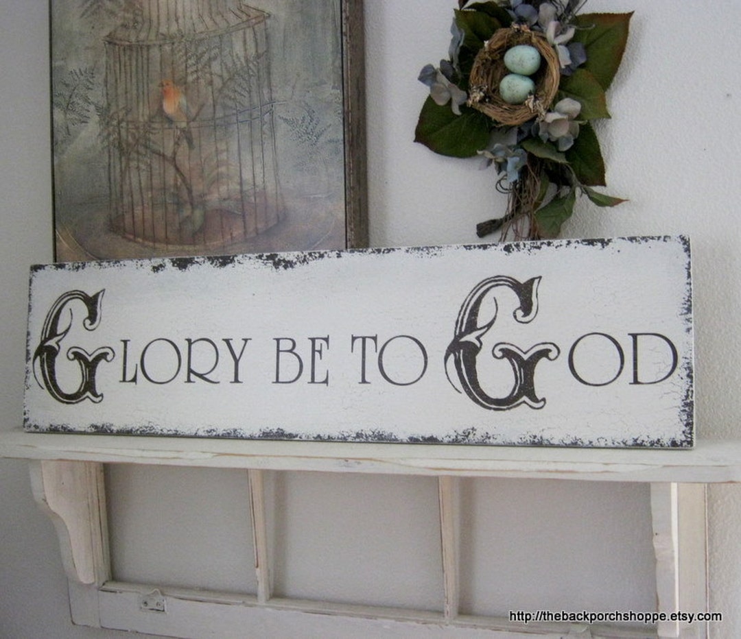 RELIGIOUS Signs | Inspirational Signs | Praise & Worship Signs | GLORY ...