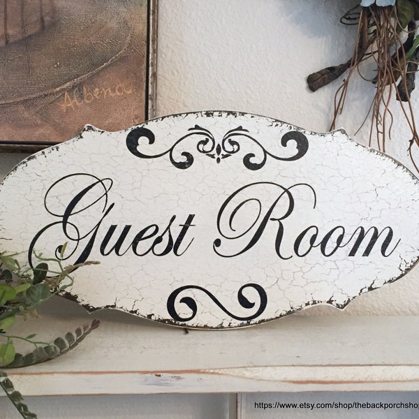 Guest Room Sign - Etsy