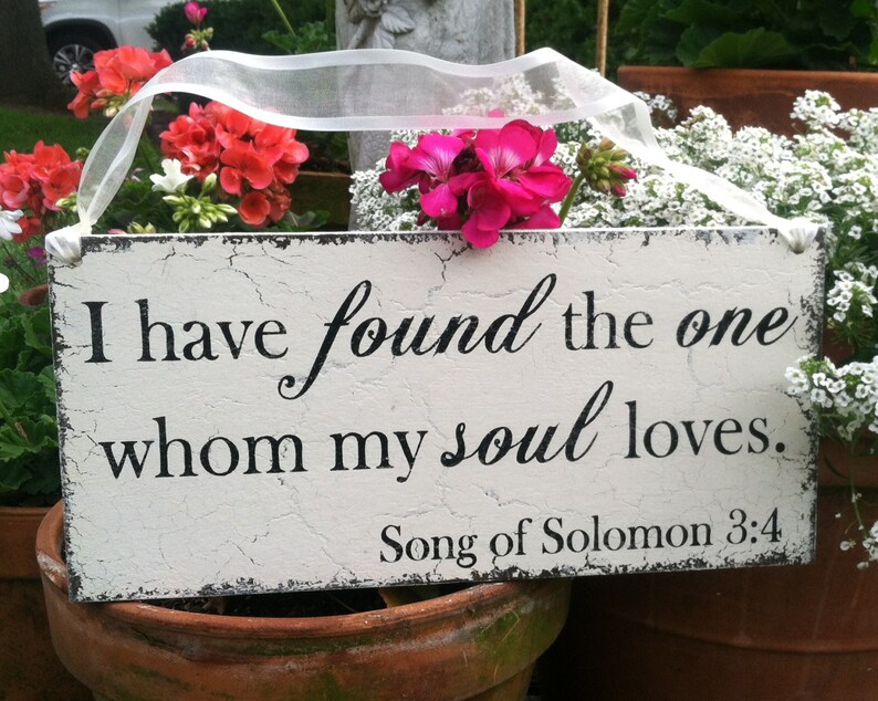 SONG OF SOLOMON I Have Found the One Whom My Soul Loves Boho - Etsy