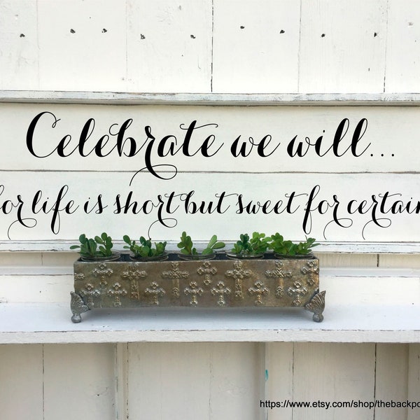 Celebrate We Will - Etsy