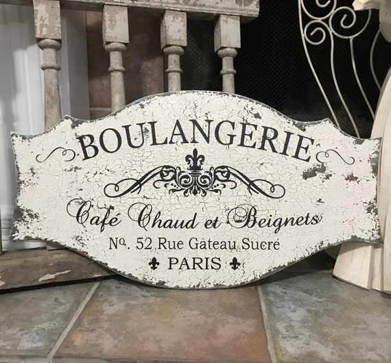 French Bakery Sign