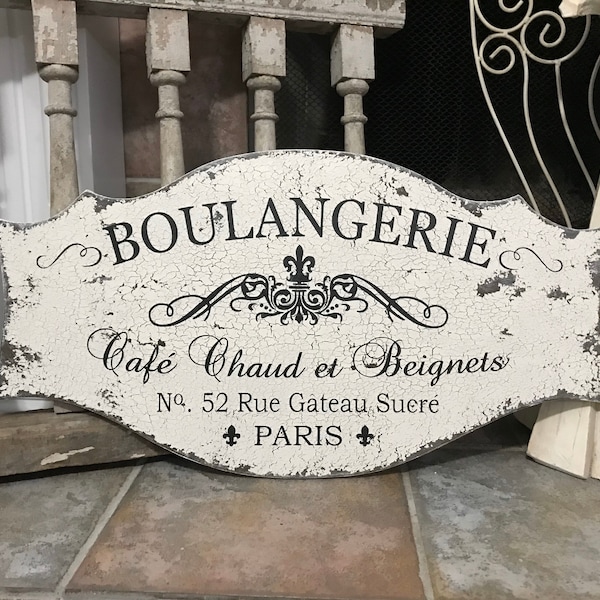 French Bakery Sign - Etsy