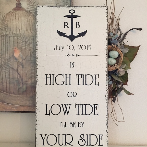 High Tide Sign - Etsy