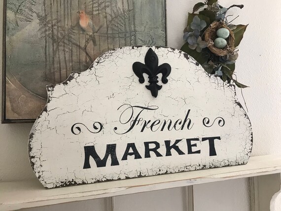 French Market Signs French Quarter New Orleans Style Metal Street
