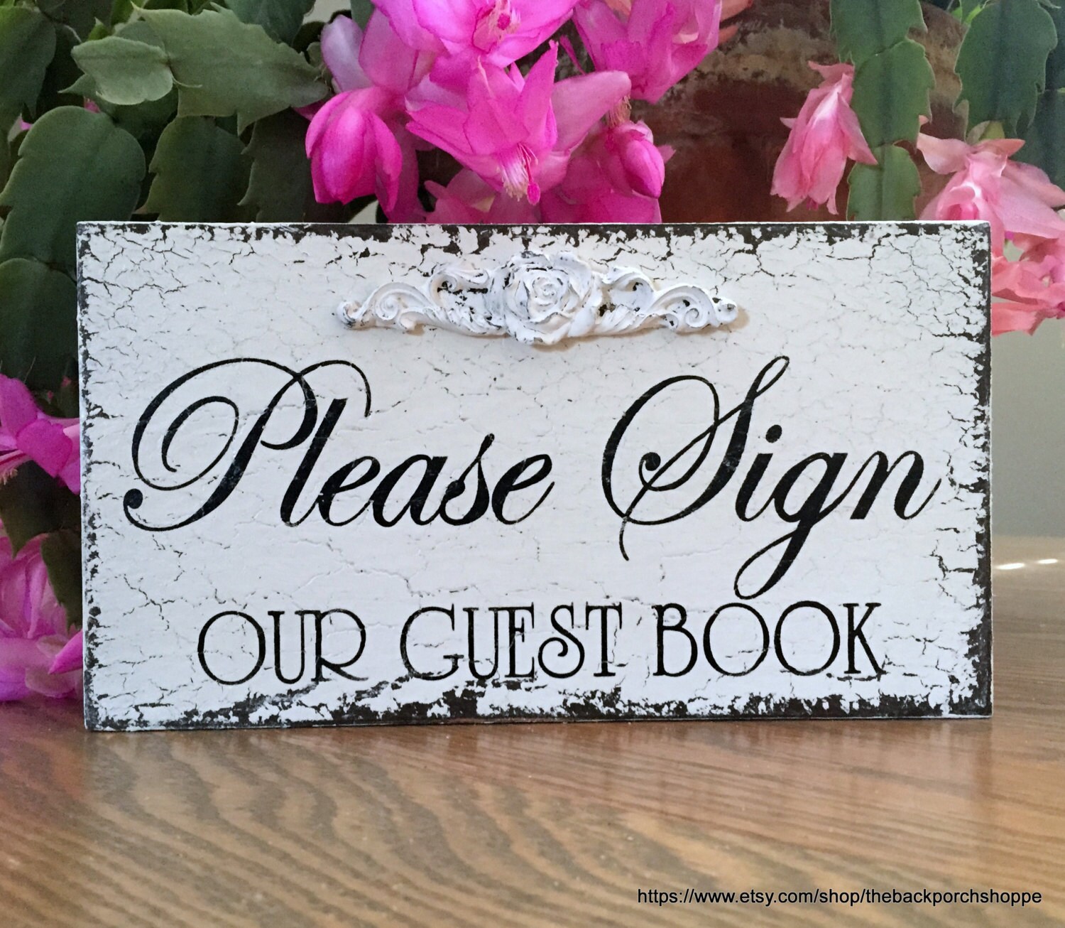 Please Sign OUR GUEST BOOK, Guest Book Signs, Please Sign, Wedding Sign ...