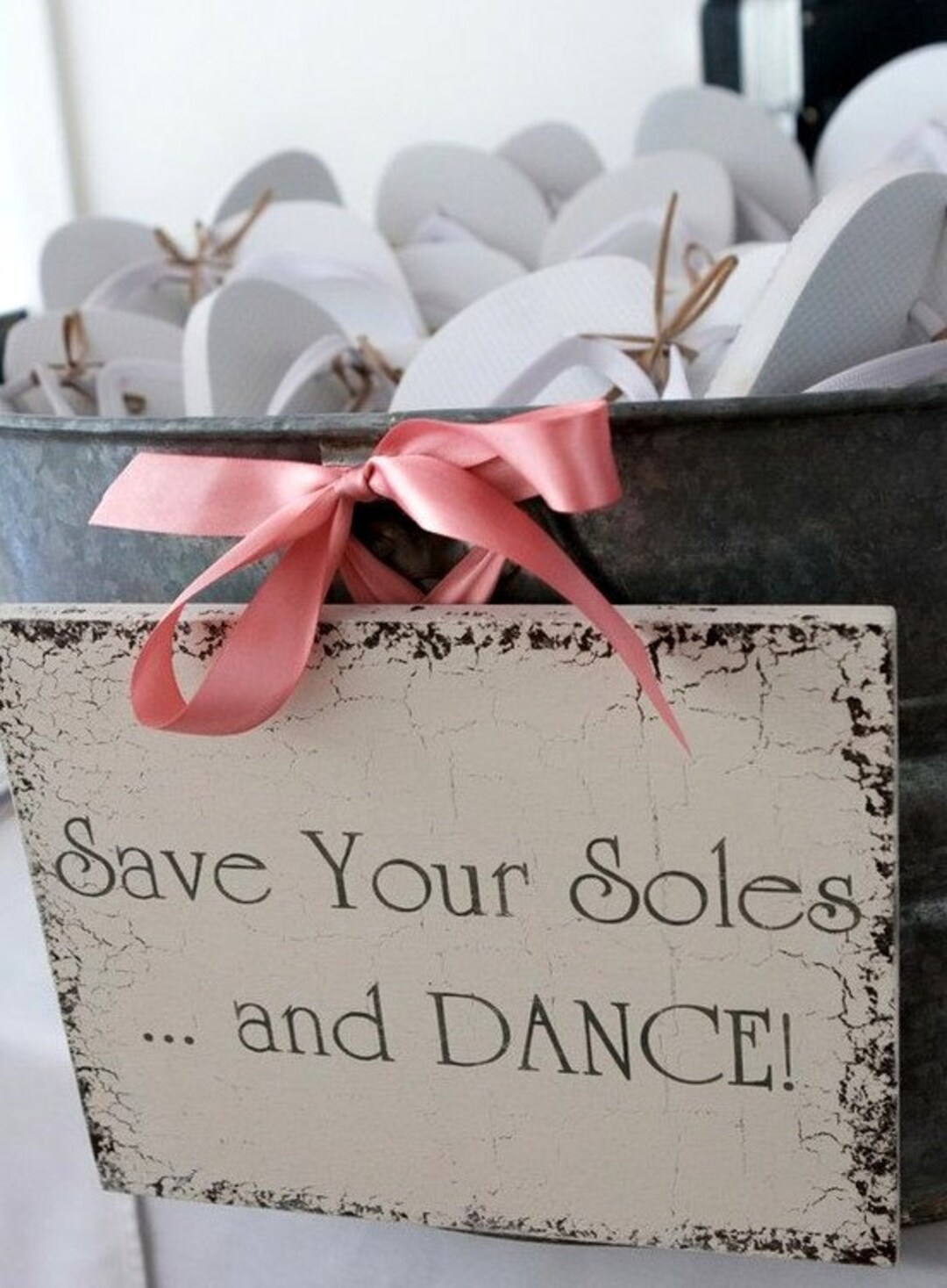 Save Your Soles and DANCE Wedding Signs Sign for Flip Flops - Etsy