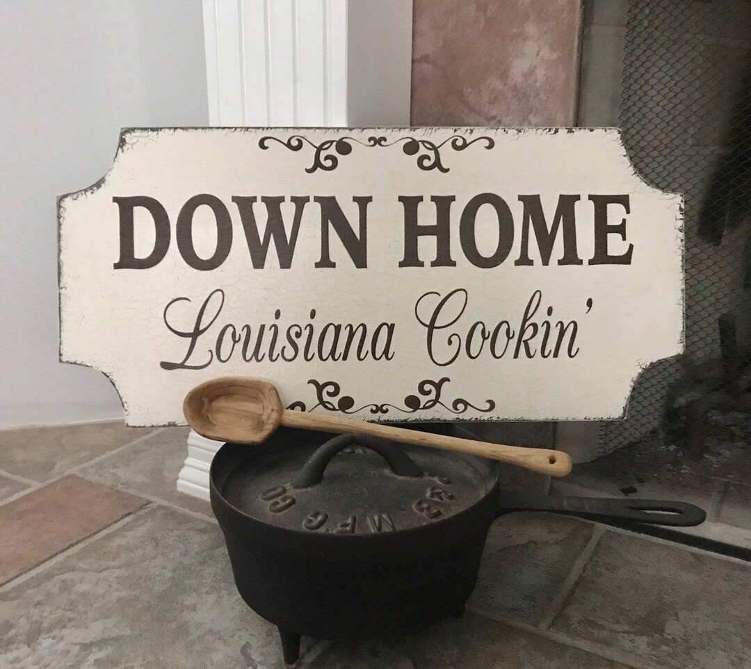 DOWN HOME COOKIN' Kitchen Signs Southern Cooking - Etsy