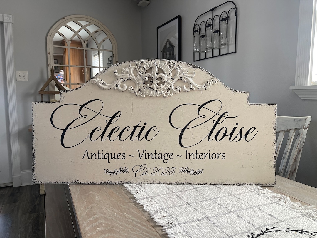 Family Name Sign, Large INDOOR BUSINESS SIGN, Beach Cottage, Beach or ...