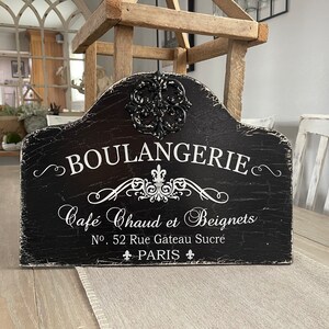 BOULANGERIE | French Sign | Kitchen Sign | French Bakery | 17 X 12 - Etsy