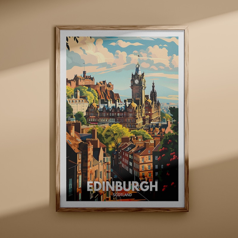 Edinburgh Artwork - Etsy UK
