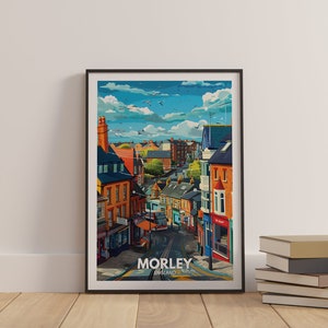 Morley Print - Morley Poster, UK Wall Art, England Wall Art Decor ...