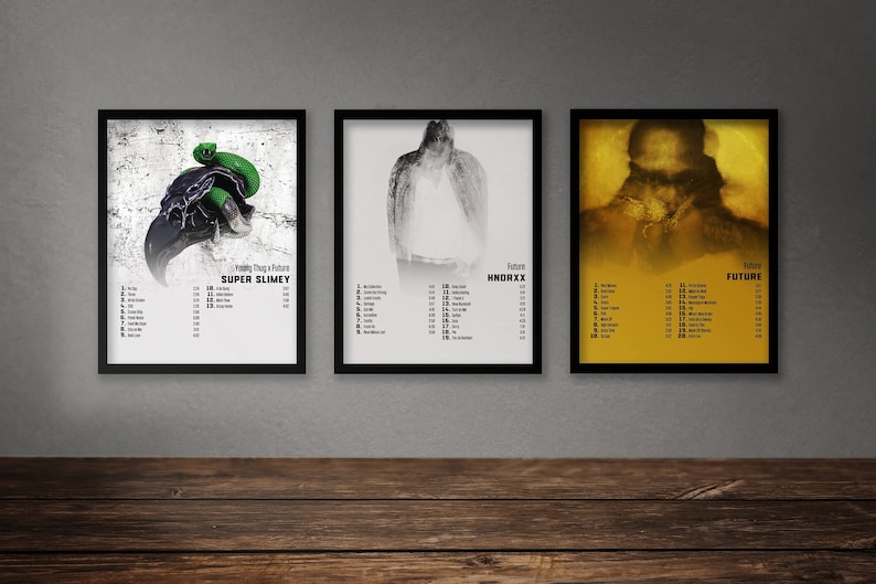 Future Poster Set of 21 Album Poster | Digital Download | We Still Dont ...