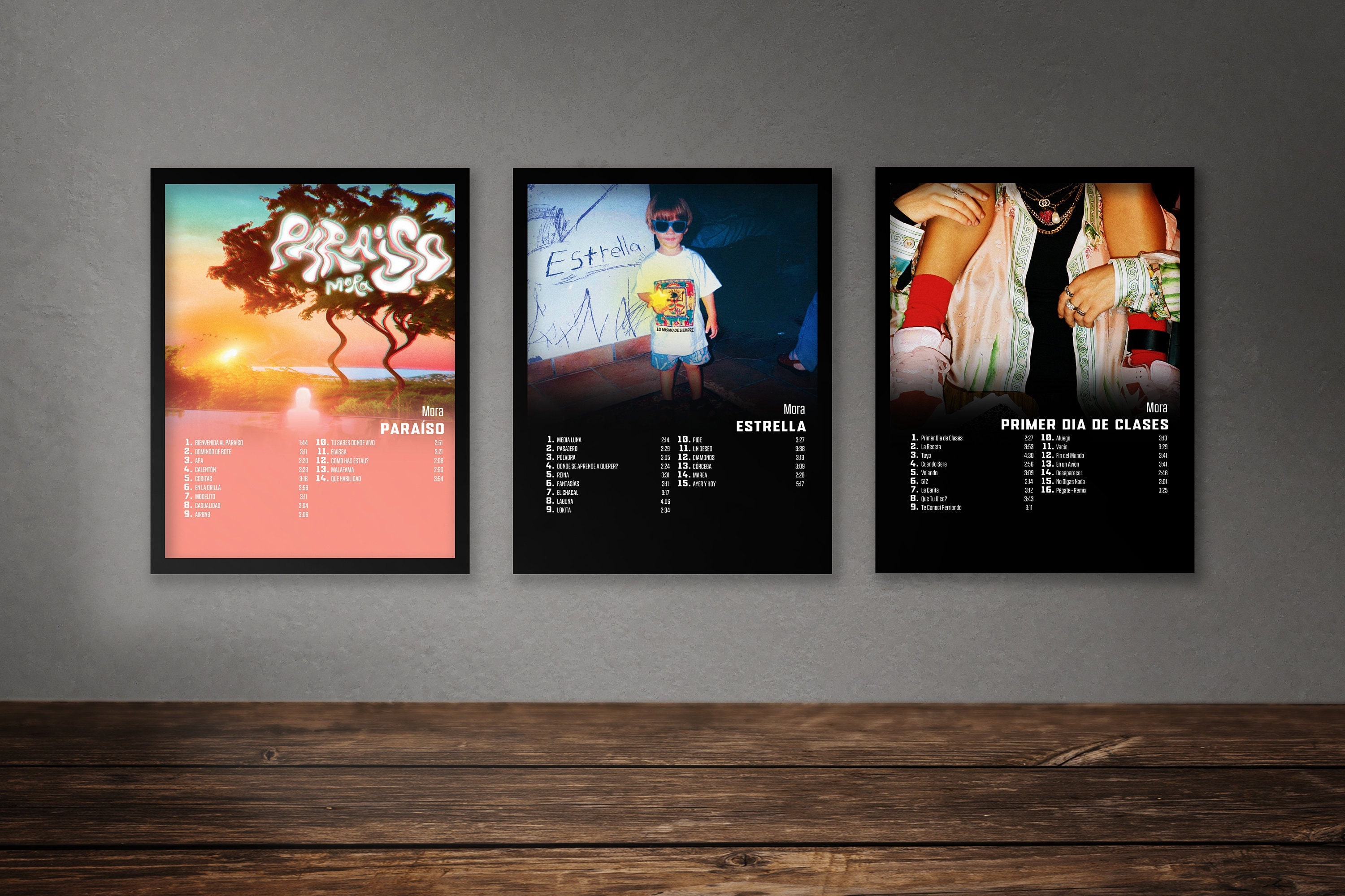 Mora Poster Set of 4 | Primer Dia De Clases | ESTRELLA | MICRODOSIS ...