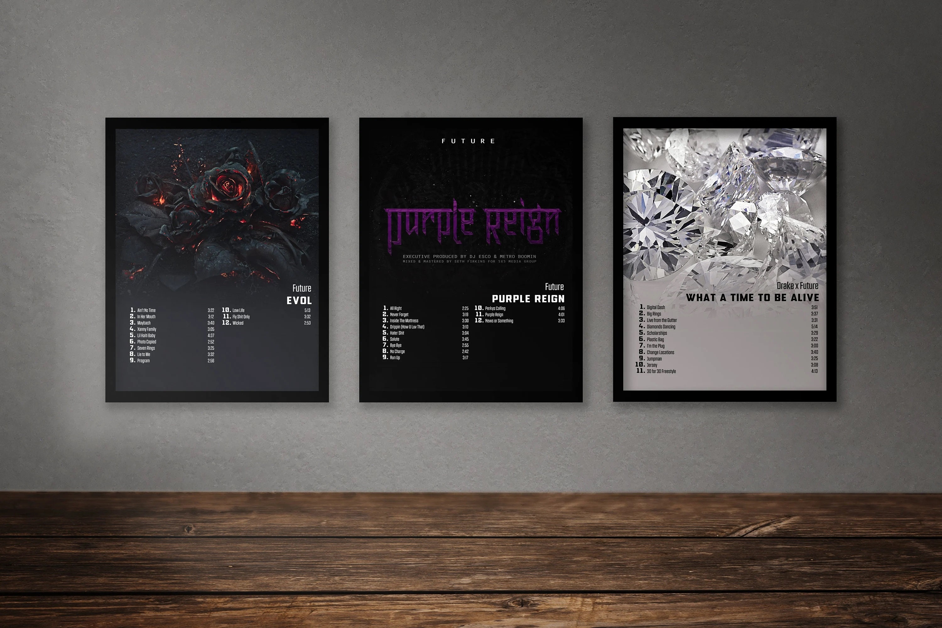 Future Poster Set of 21 Album Poster | Digital Download | We Still Dont ...