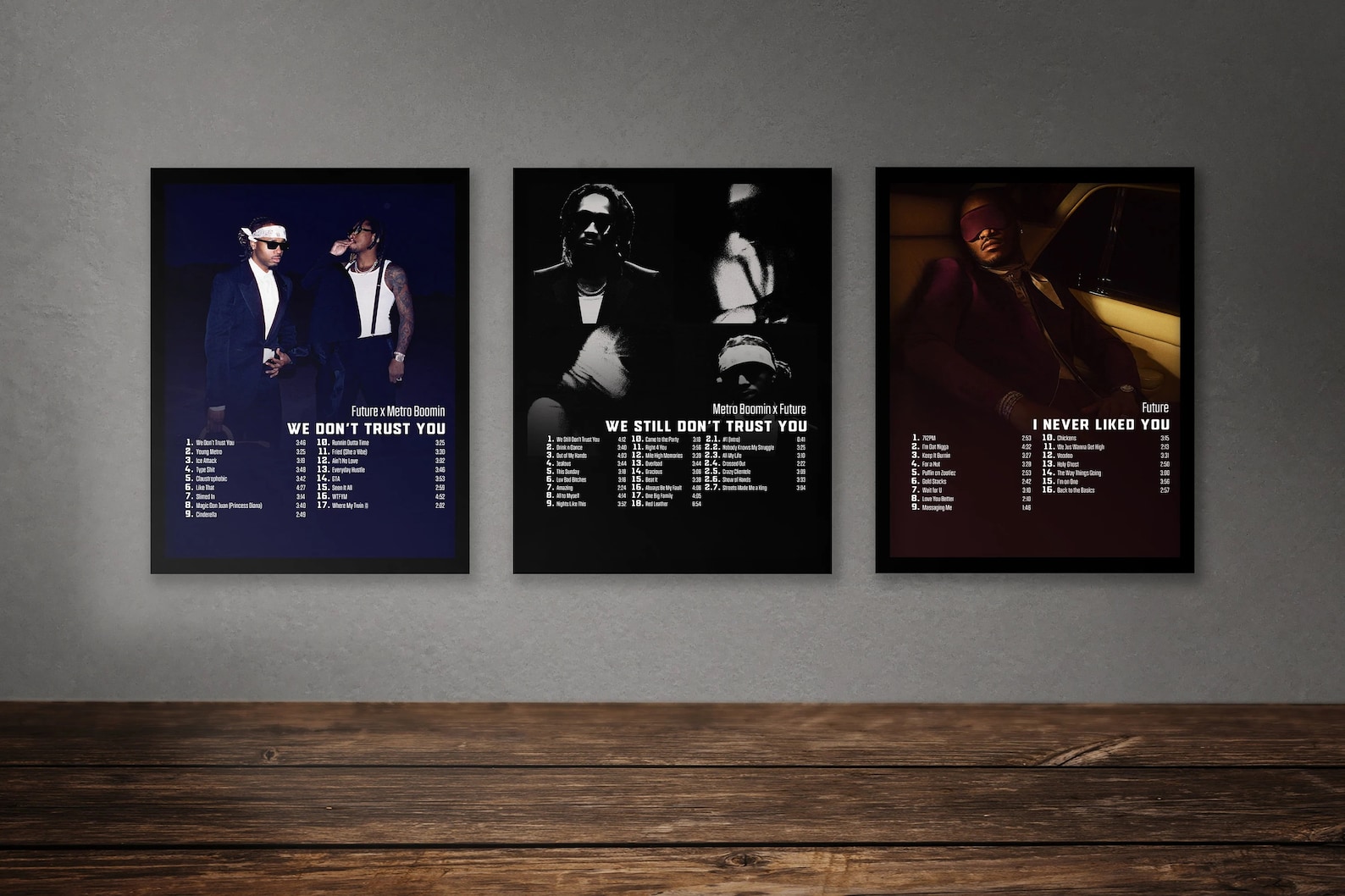 Future Poster Set of 21 Album Poster | Digital Download | We Still Dont ...
