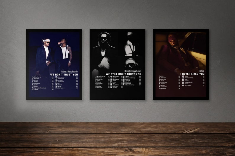 Future Poster Set of 21 Album Poster | Digital Download | We Still Dont ...