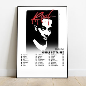 Playboi Carti Poster Set of 3 | Die Lit Album Poster | Playboi Carti ...