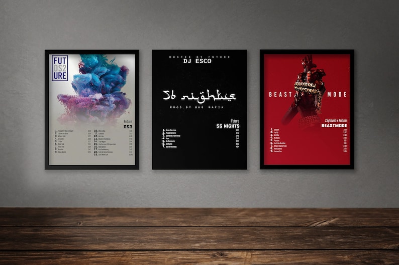 Future Poster Set of 21 Album Poster | Digital Download | We Still Dont ...