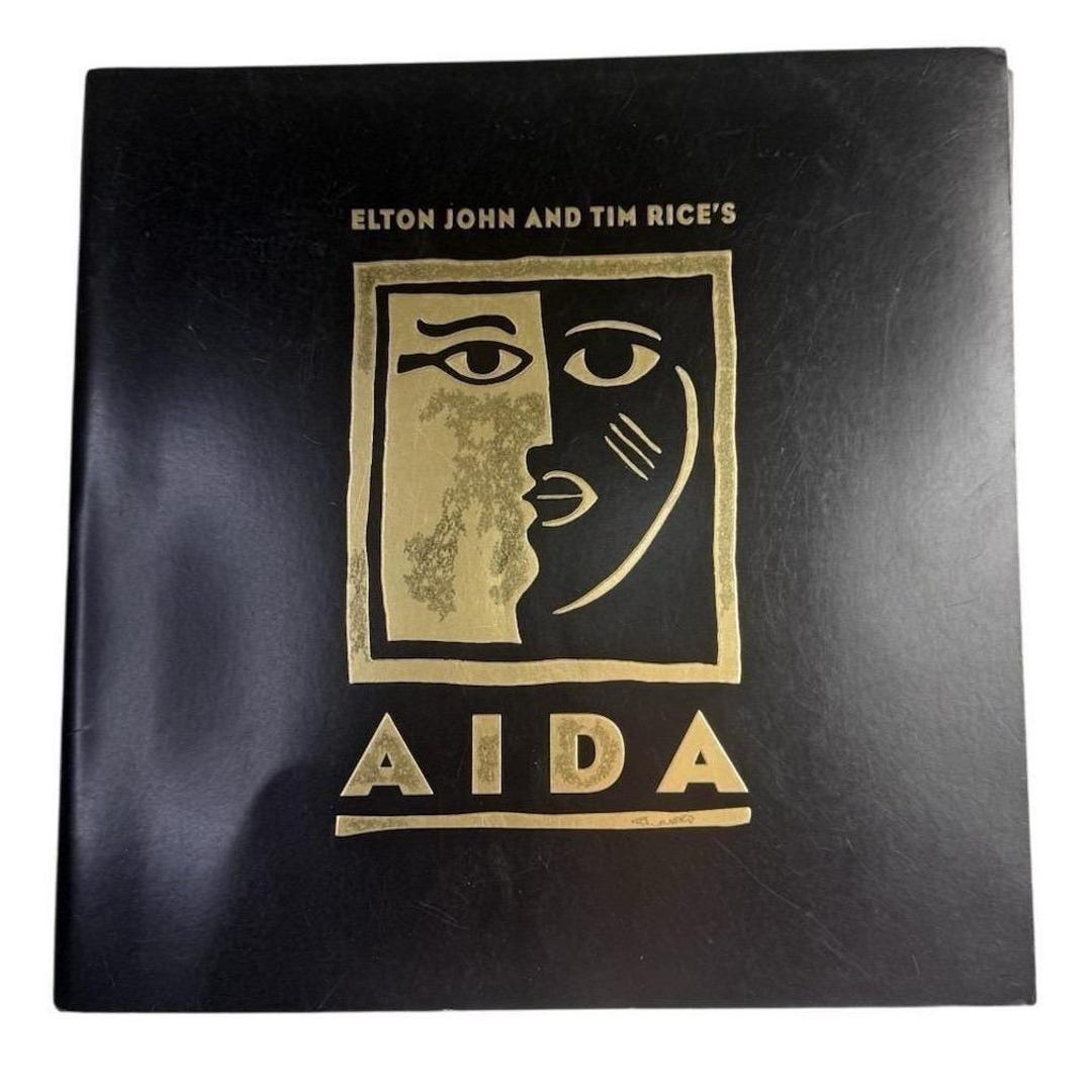 Elton John Tim Rice 2001 Aida Disney Broadway Souvenir Program W/insert ...