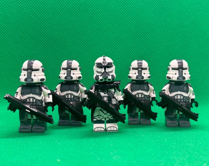 Wolfpack Clone Trooper Mini Figures - Etsy