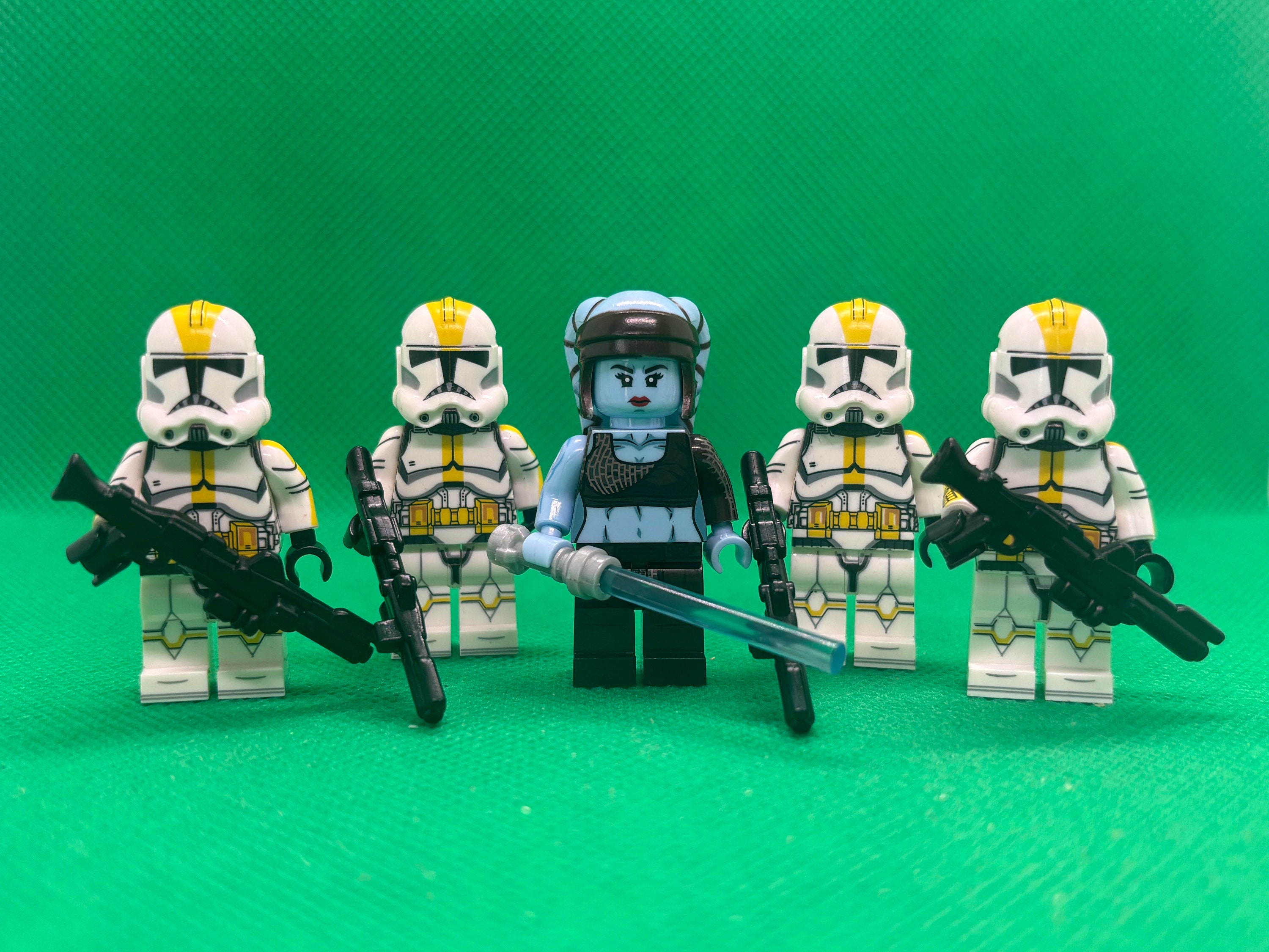 327th Clone Troopers Aayla Secura Commander Bly Mini Figures - Etsy