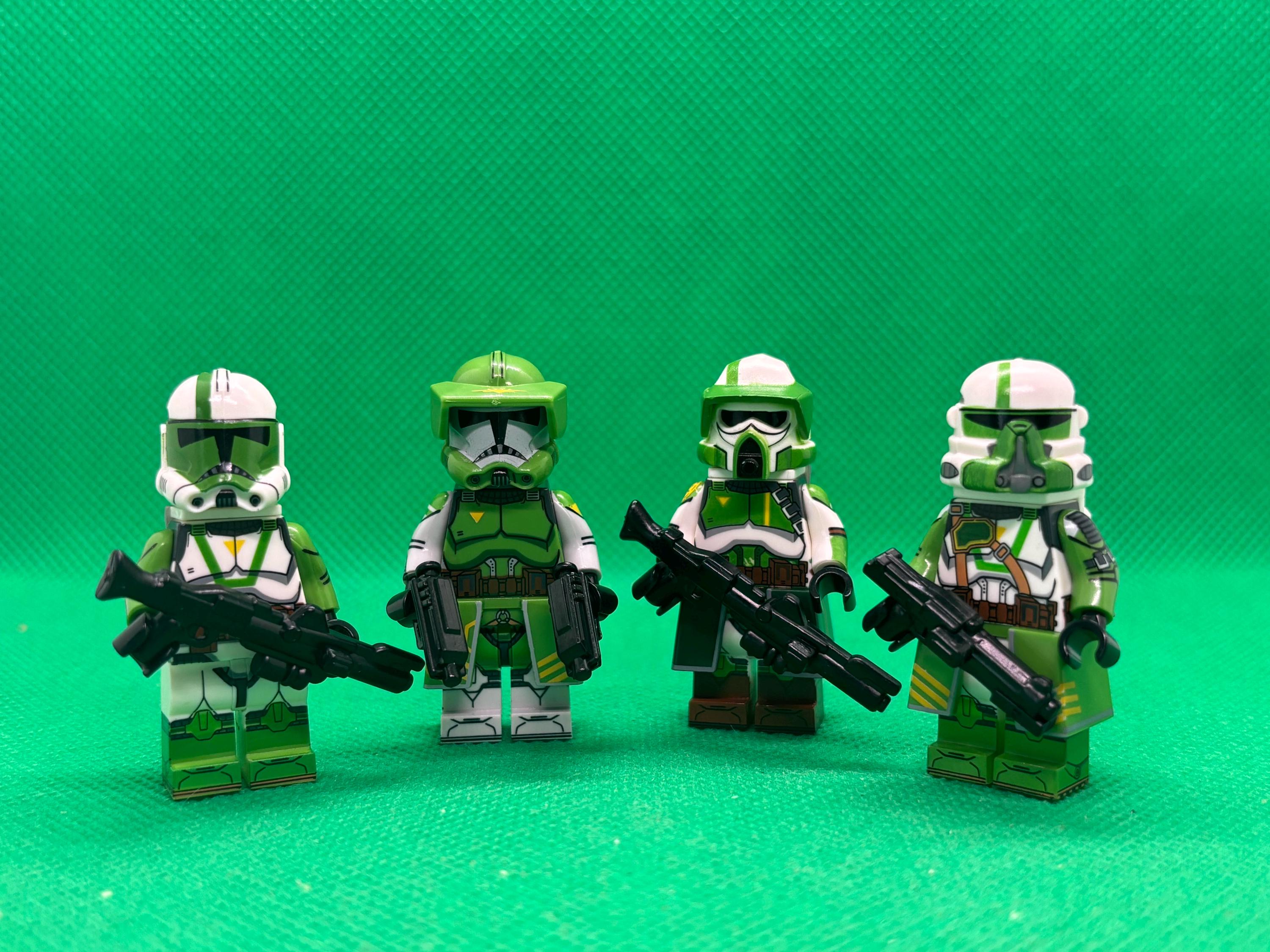 Doom Squad Doom's Unit Clone Troopers Commander Doom Mini Figures ...