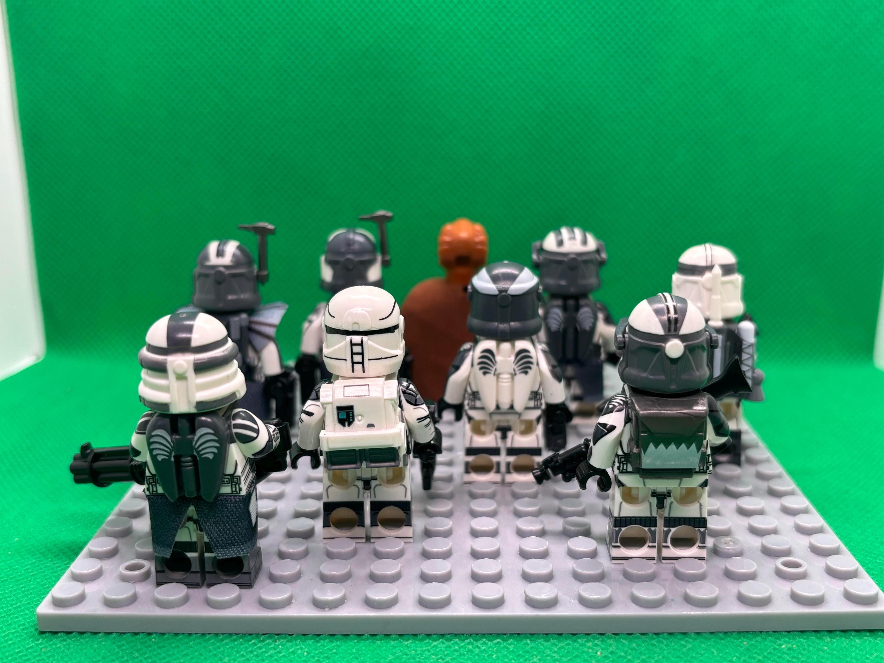 104th Battalion Wolfpack Clone Troopers Commander Wolffe Plo Koon Boost ...