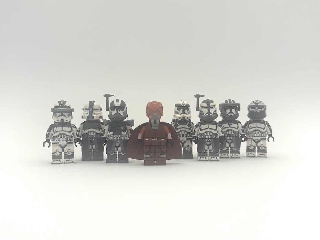 104th Battalion Wolfpack Clone Troopers Commander Wolffe Plo Koon Boost ...