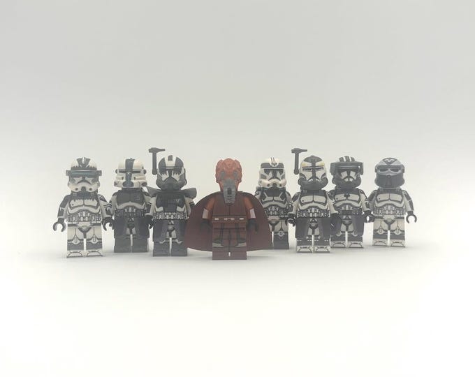 104th Battalion Wolfpack Clone Troopers Commander Wolffe Plo Koon Boost ...