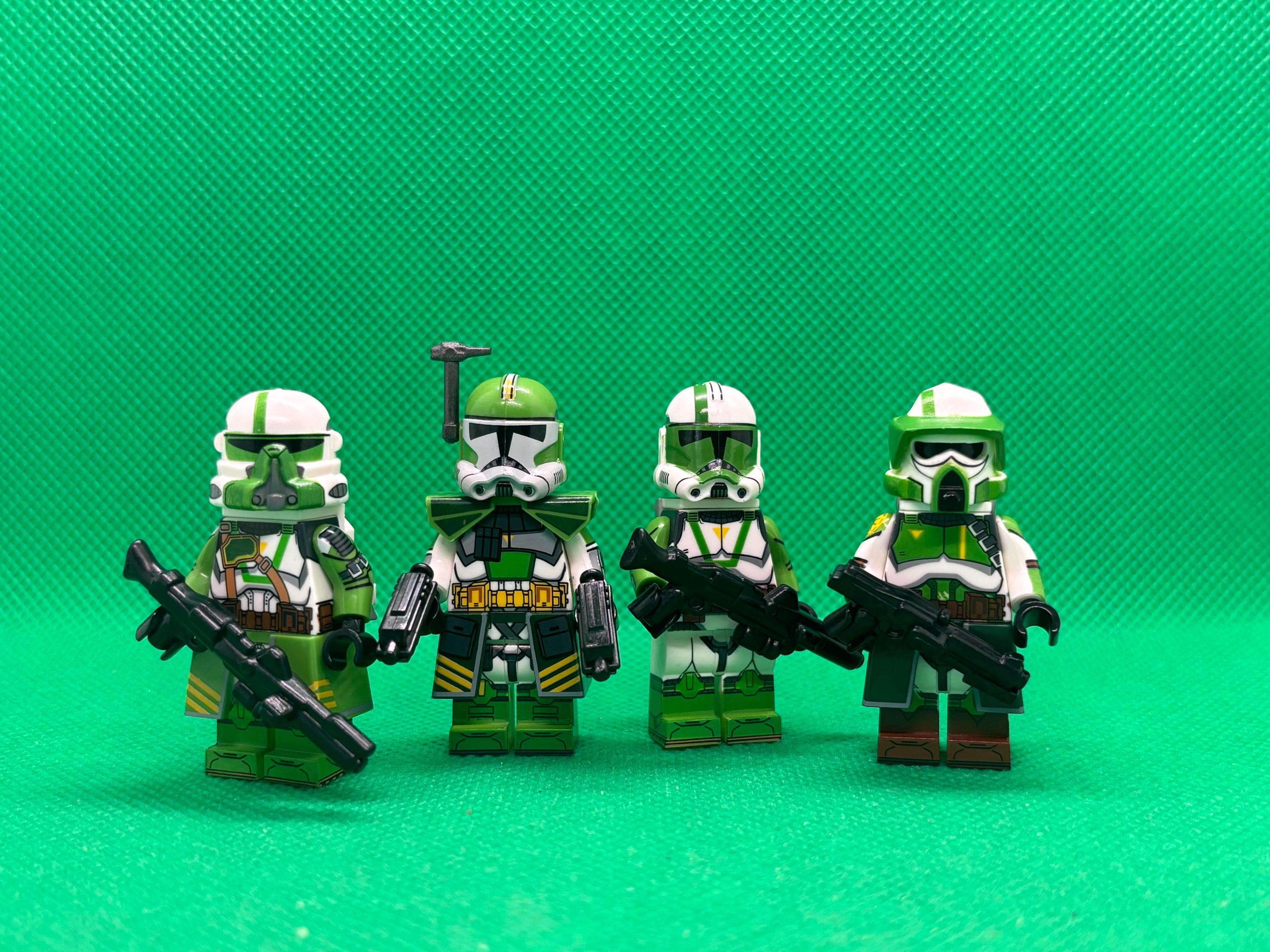 Doom Squad Doom's Unit Clone Troopers Commander Doom Mini Figures ...
