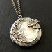 Silver Bird Locket Girlfriend Gift Unisex Jewelry Bird Watcher - Etsy