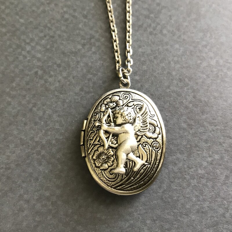 Angel Locket - Etsy