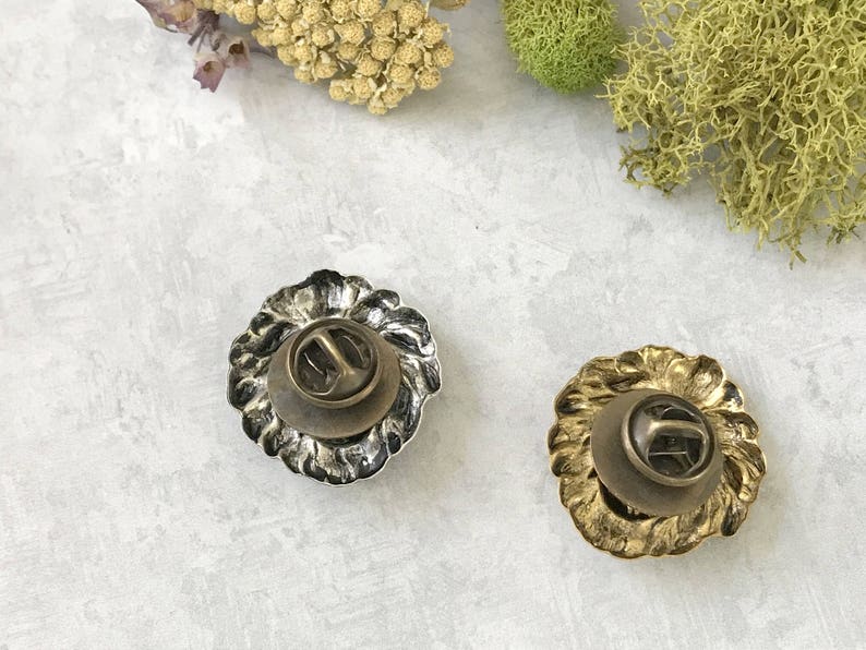 Gold Lion Brooch SMALL Lion Pin Leo Birthday Lion's - Etsy