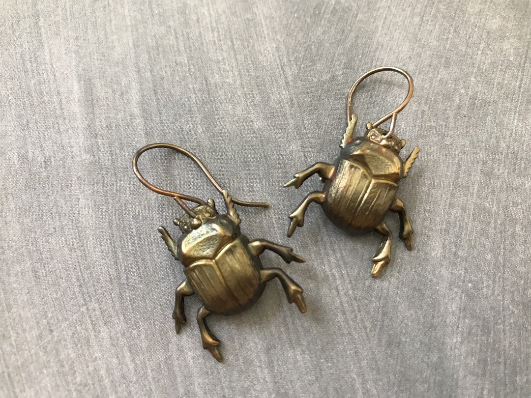 Beetle Earrings, Bug Earrings, Insect Earrings, Insect Jewelry, Bugs ...