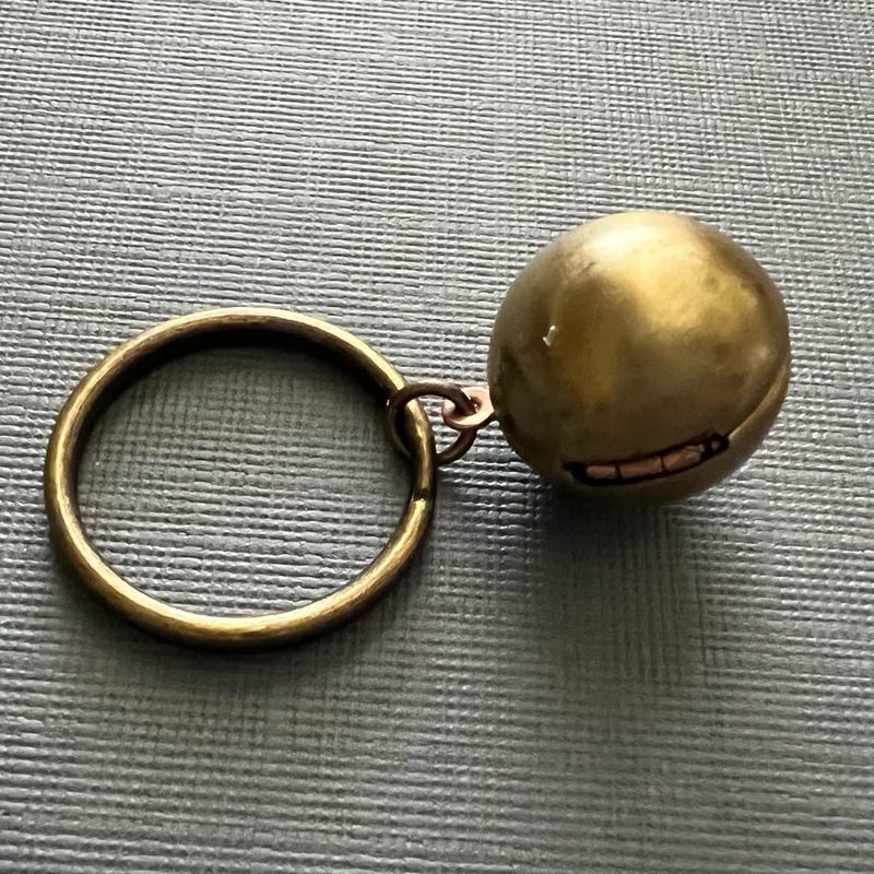 Brass Keychain - Etsy