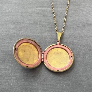 Vintage Lion Head Locket Necklace Gold Lion's Mane Unisex Leo Birthday ...