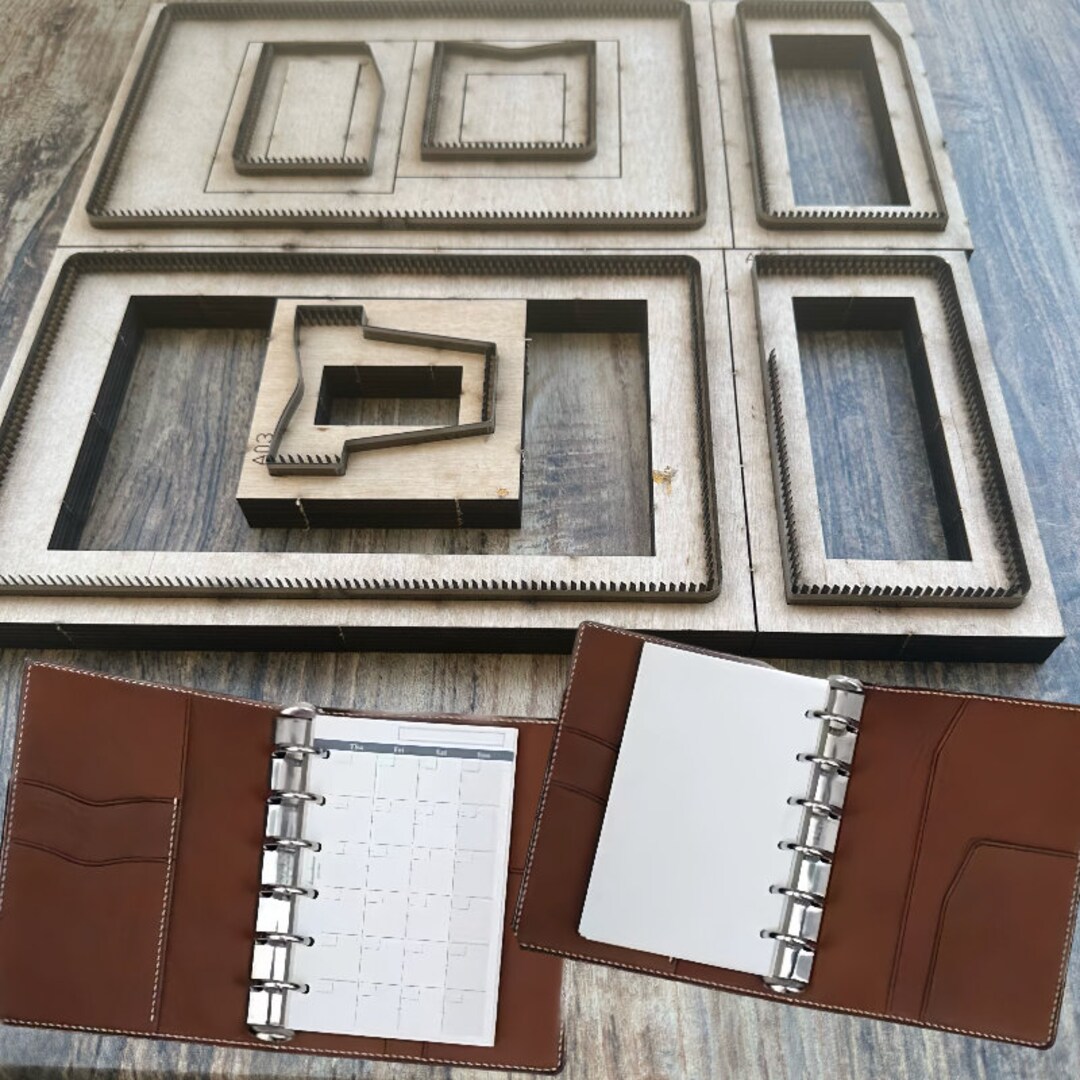Leather Ledger Cutter Die Loose-leaf Ledger Cutter Die Notepad Cutter ...