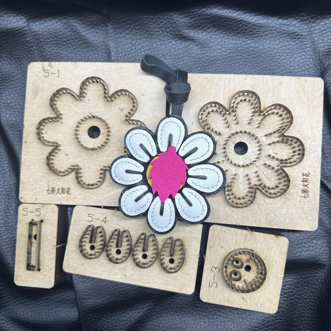 Leather Sunflower Die-cutting Knife Flower Hanging Decoration Cutting ...