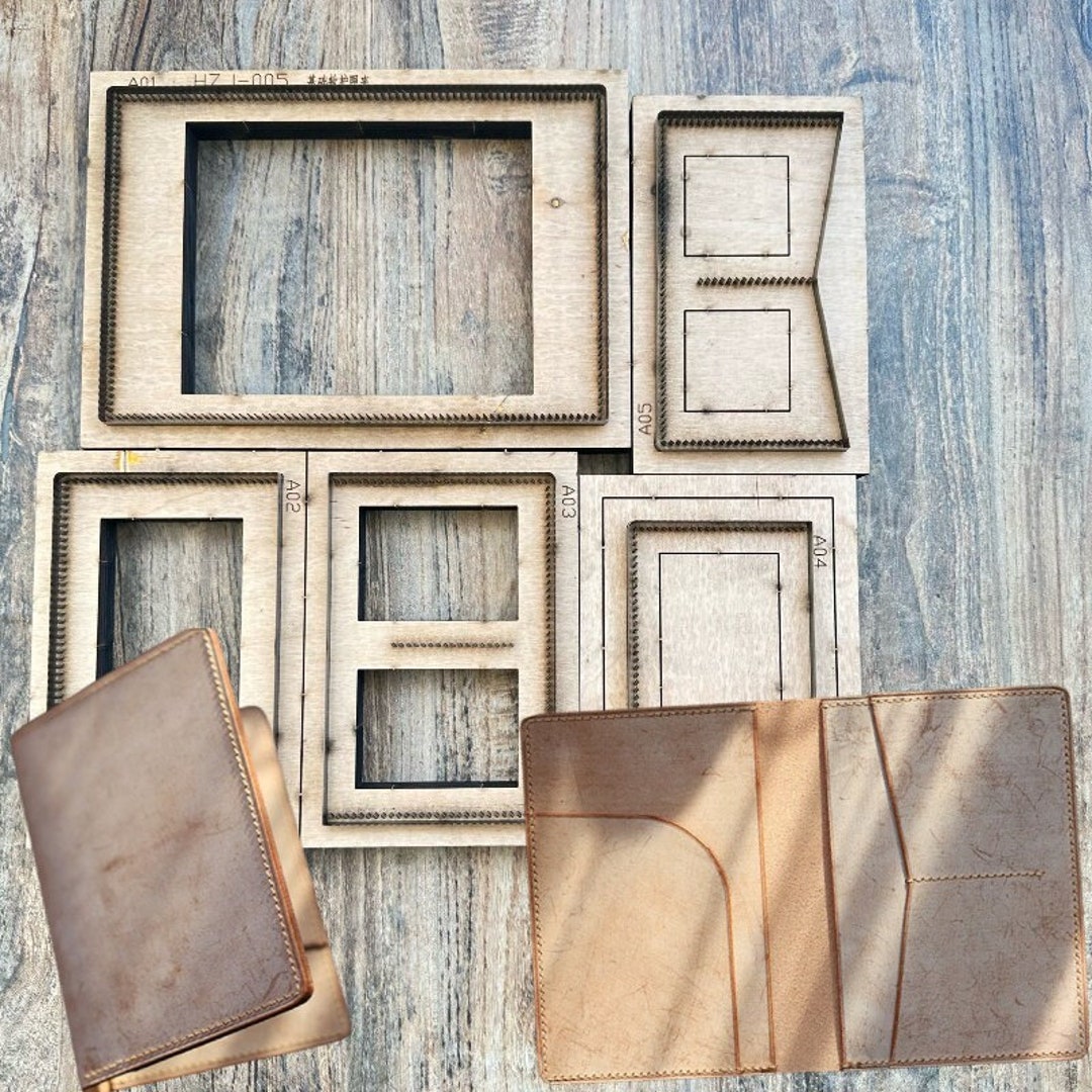 Passport Holder Leather Cutting Mold Passport Bag Cutting Knife Mold ...