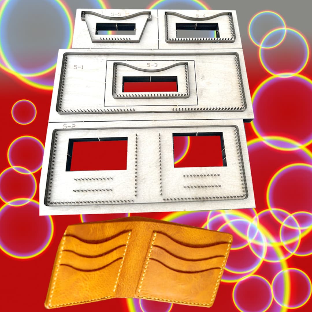 Wallet Die Cutting Knife Die Wallet Cutting Die Leather Mold ...