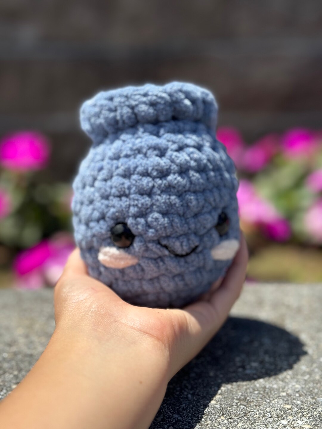 Cute Crochet Blueberry - Adorable and Cuddly for a Perfect Gift - Etsy