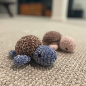Turtle Crochet - Custom Colors Hand Made to Order - Etsy