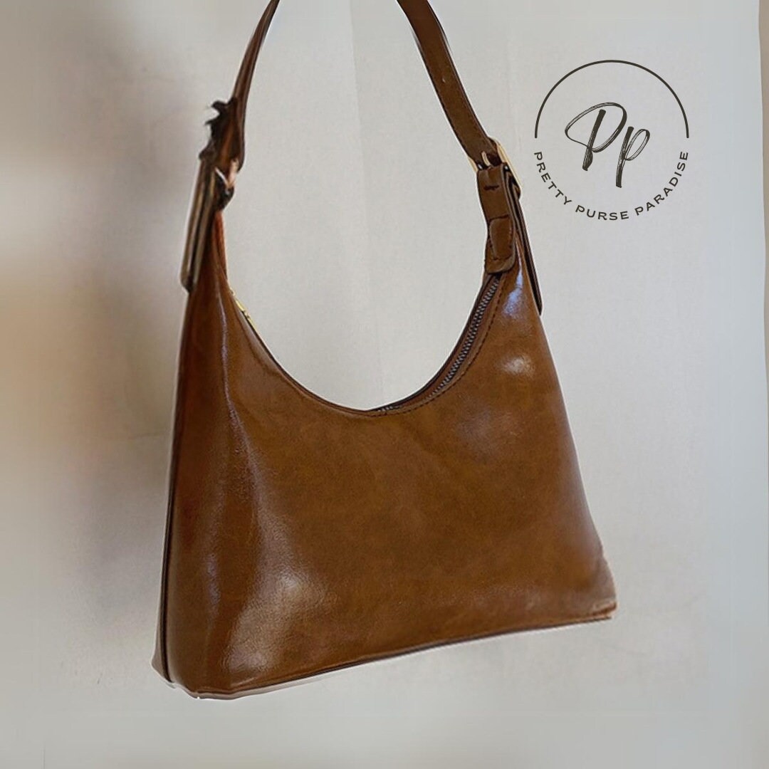 Minimalist Baguette Bag Minimalist Shoulder Bag Vintage Style Purse ...