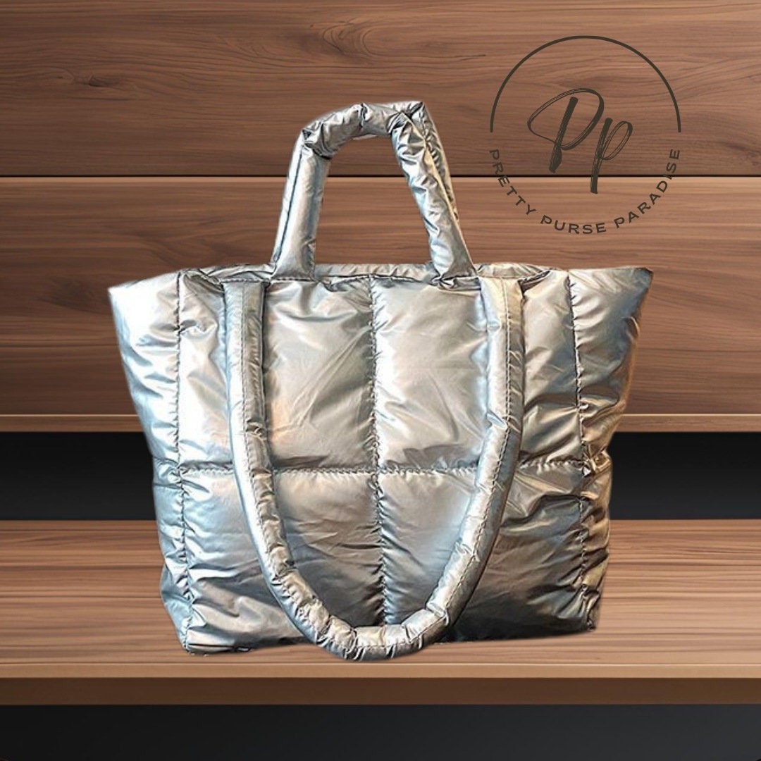 Puffer Jacket Shoulder Bag Puffer Coat Shoulder Bag Winter Puffer ...