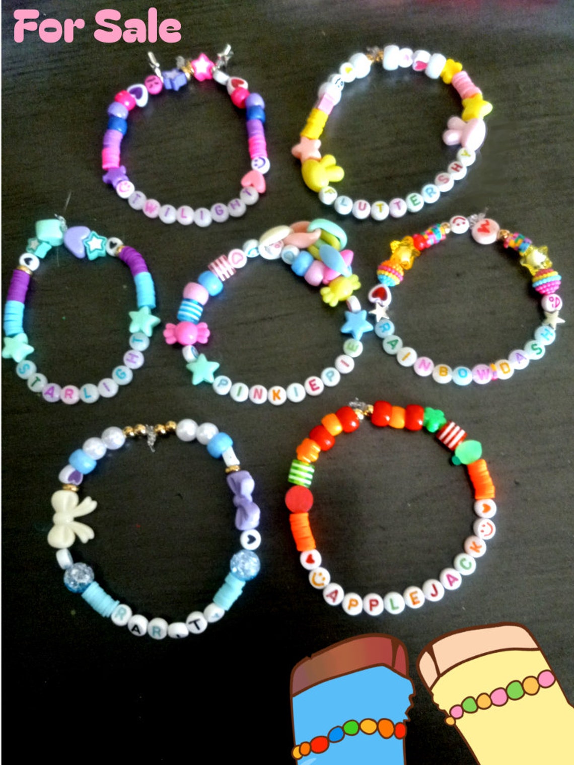 Bracelet Commissions - MLP Beaded Bracelets - My Little Pony - Fandom ...