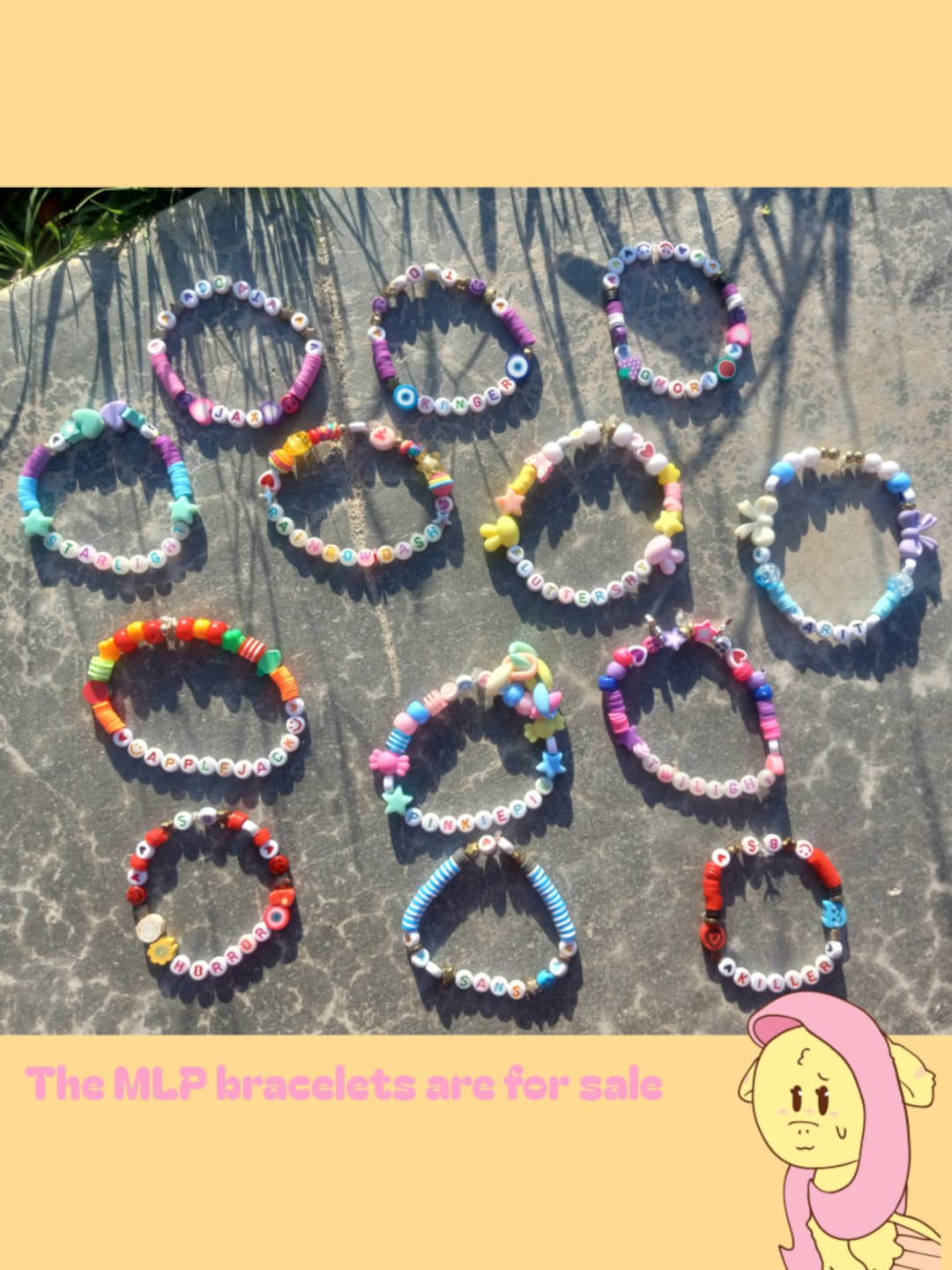 Bracelet Commissions - MLP Beaded Bracelets - My Little Pony - Fandom ...
