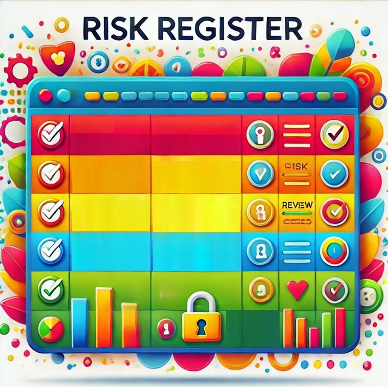 Risk Register Excel Template Risk Management Project Management ...