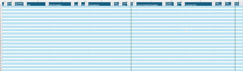 ISO 27001 Risk Register Template - Etsy
