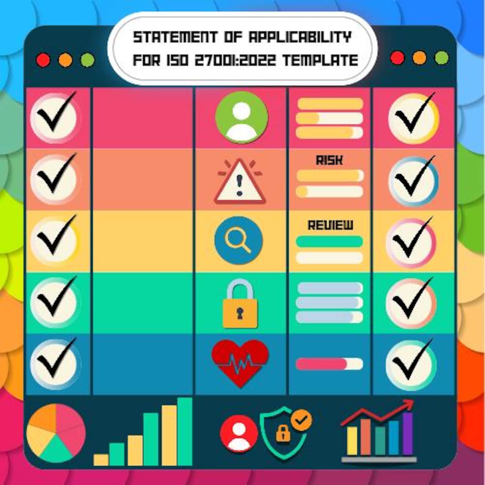ISO 27001 SOA Template - Etsy